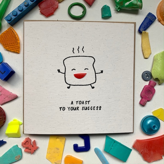 A Toast to Your Success Congrats Card Well Done Card - Etsy