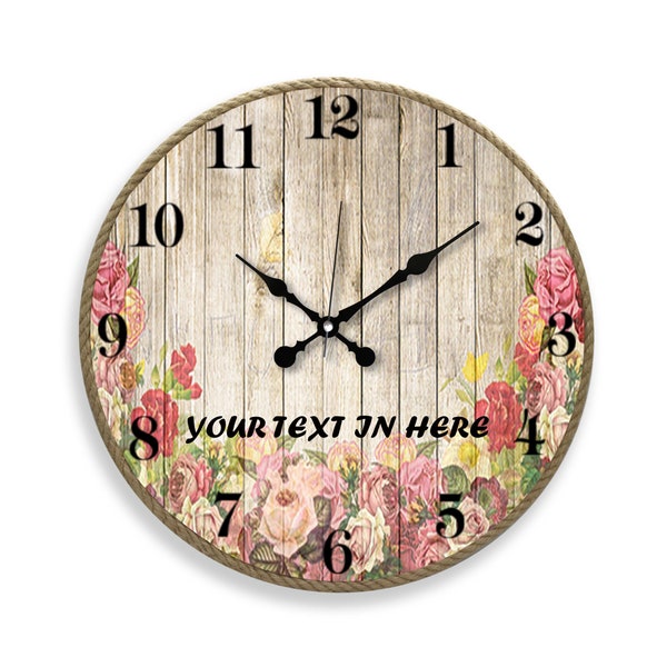 Personalized Clock - Etsy