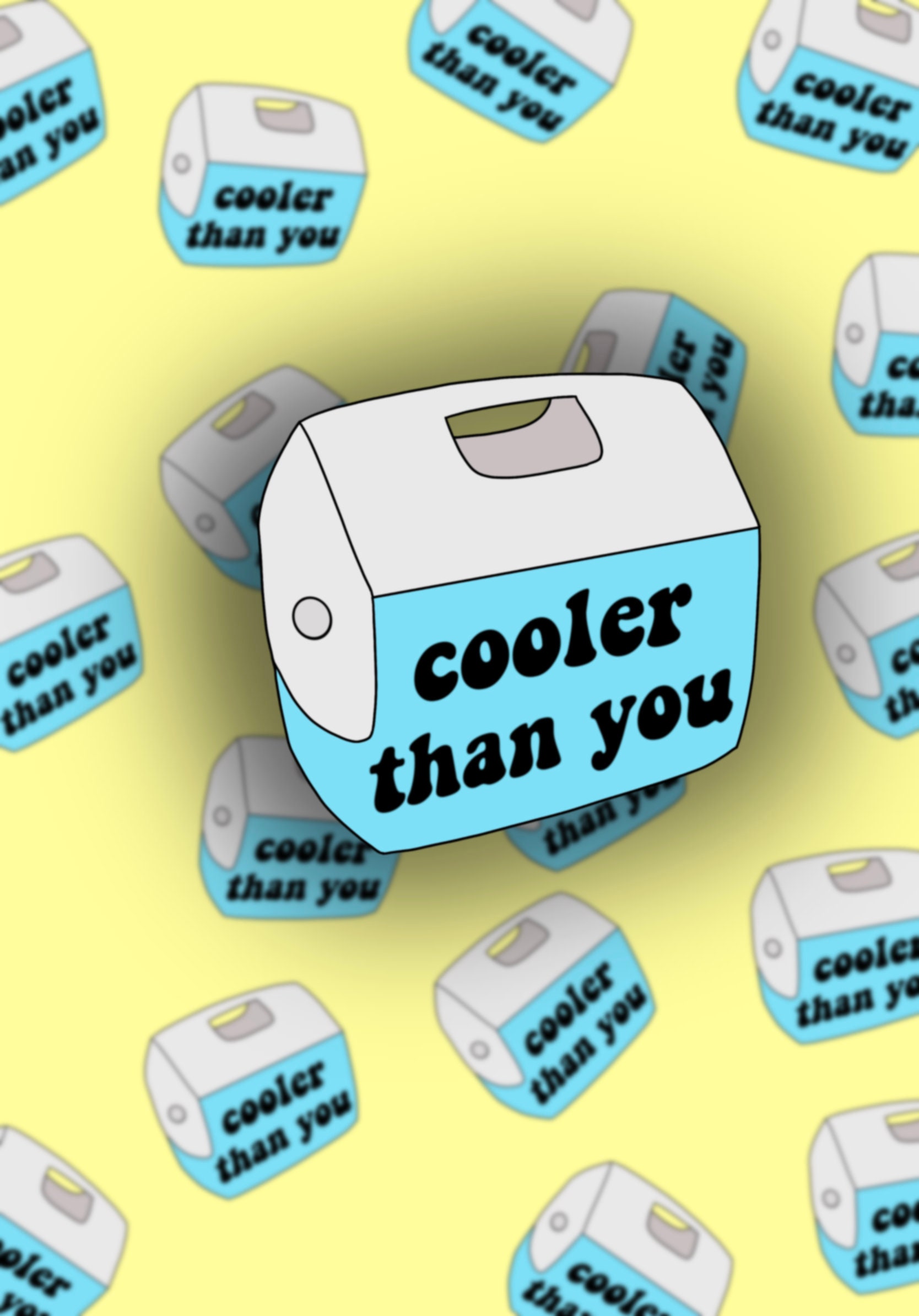 Summer Cooler Sticker Cooler Decals Cooler Than You Sticker Yeti ...