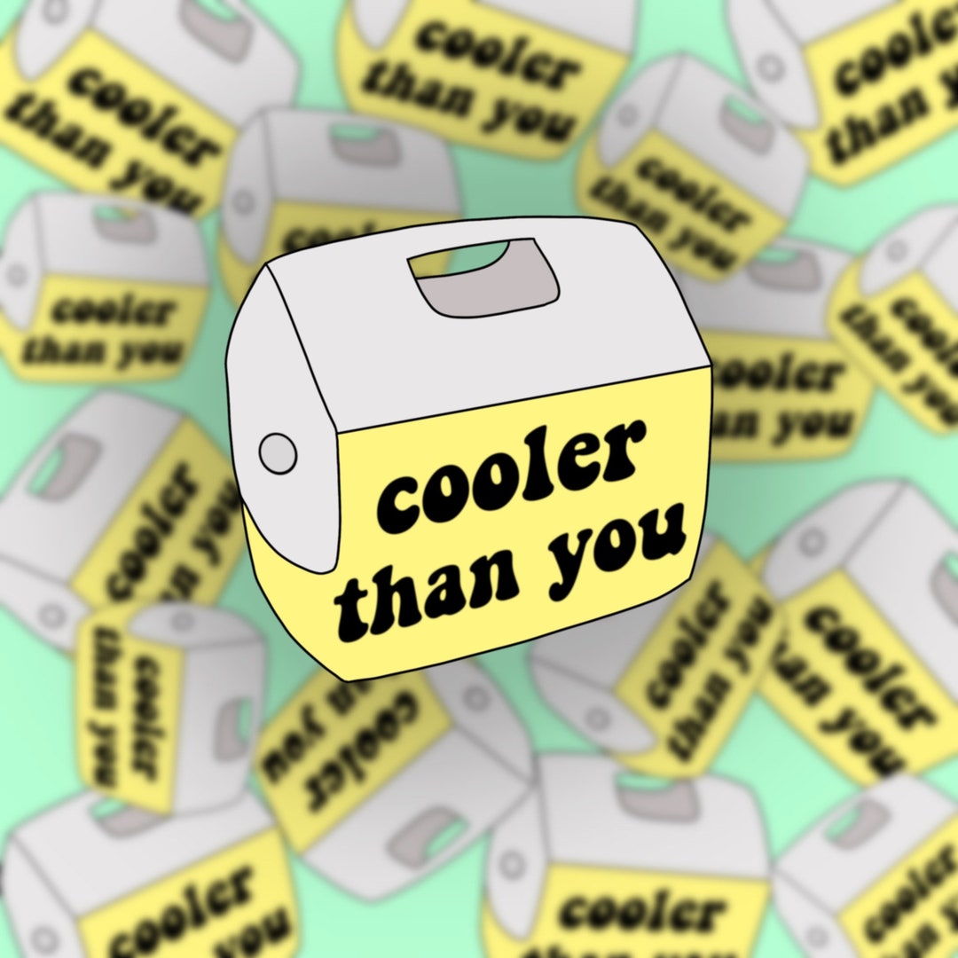 Summer Cooler Sticker | Cooler Decals | Cooler Than You Sticker | Yeti ...