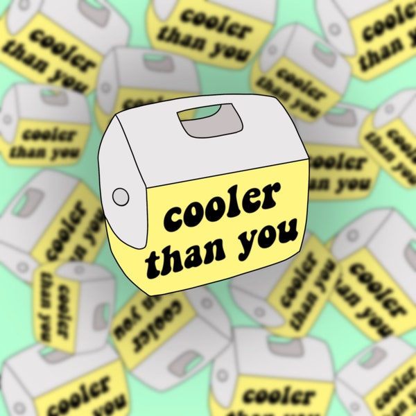 Cooler Decal - Etsy