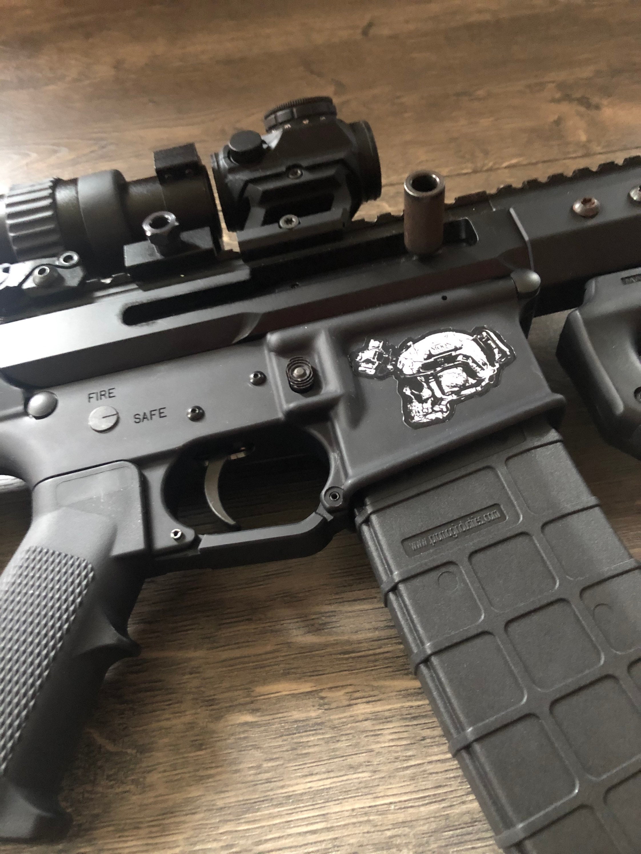 Moon Goon MagWell Decal Ar15 MagWell Decal | Etsy