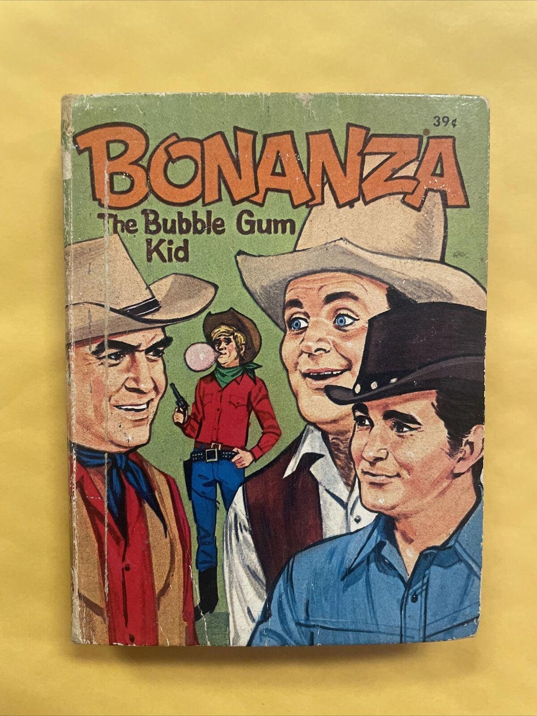 Bonanza the Bubble Gum Kid 1967 Whitman Big Little Book - Etsy