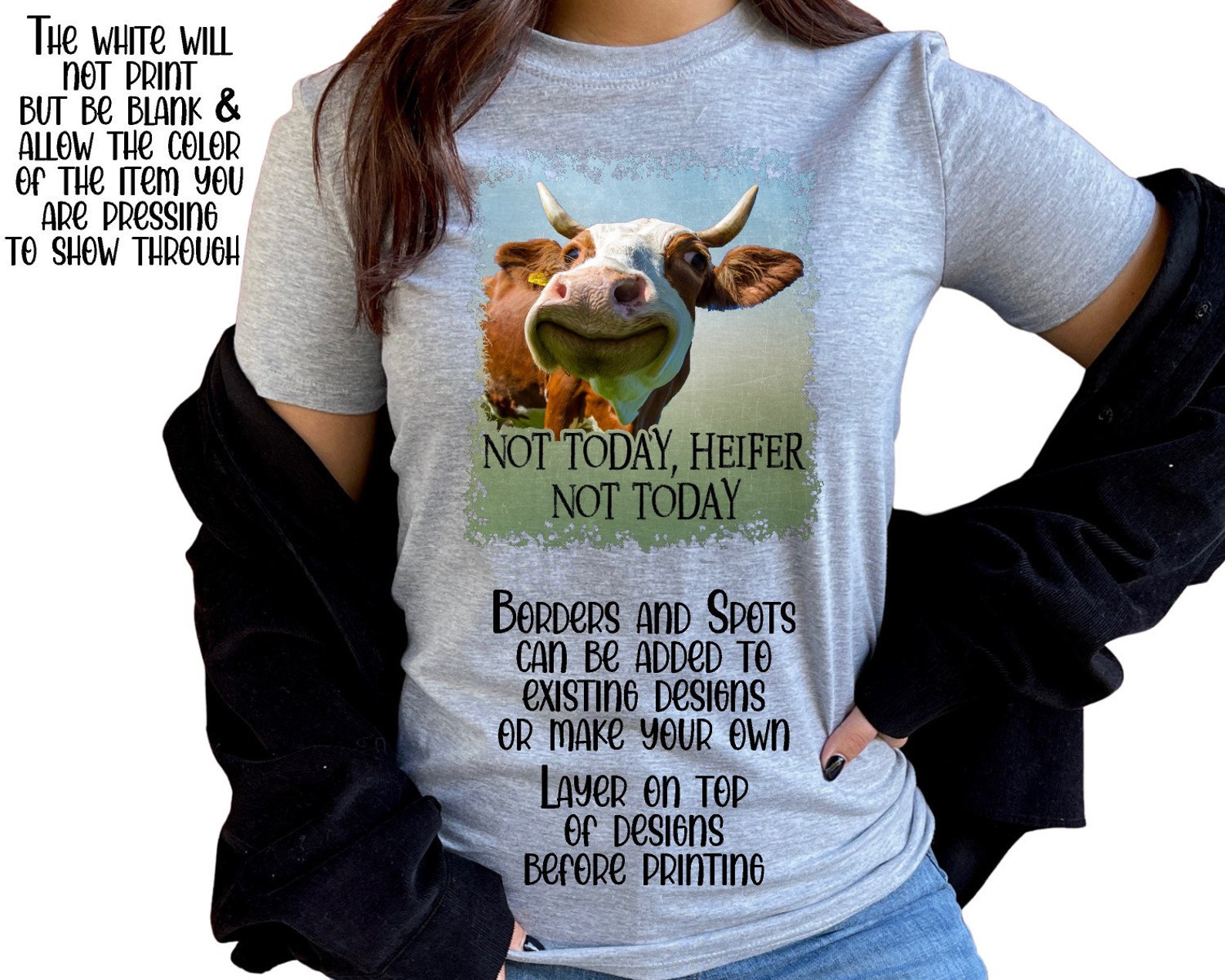 Sublimation Bleach Effect Elements Bundle Borders and Spots - Etsy