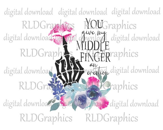 Can Cooler Sublimation Design Downloads Middle Finger Adult - Etsy