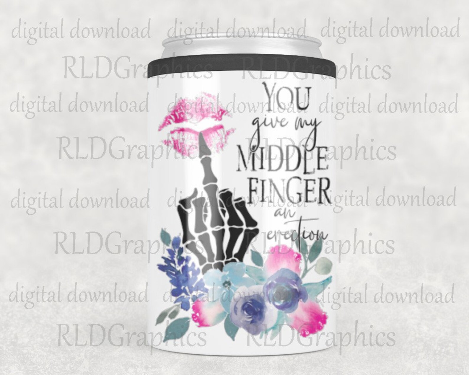Can Cooler Sublimation Design Downloads, Middle Finger Adult Humor ...