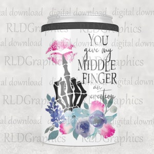 Can Cooler Sublimation Design Downloads, Middle Finger Adult Humor ...
