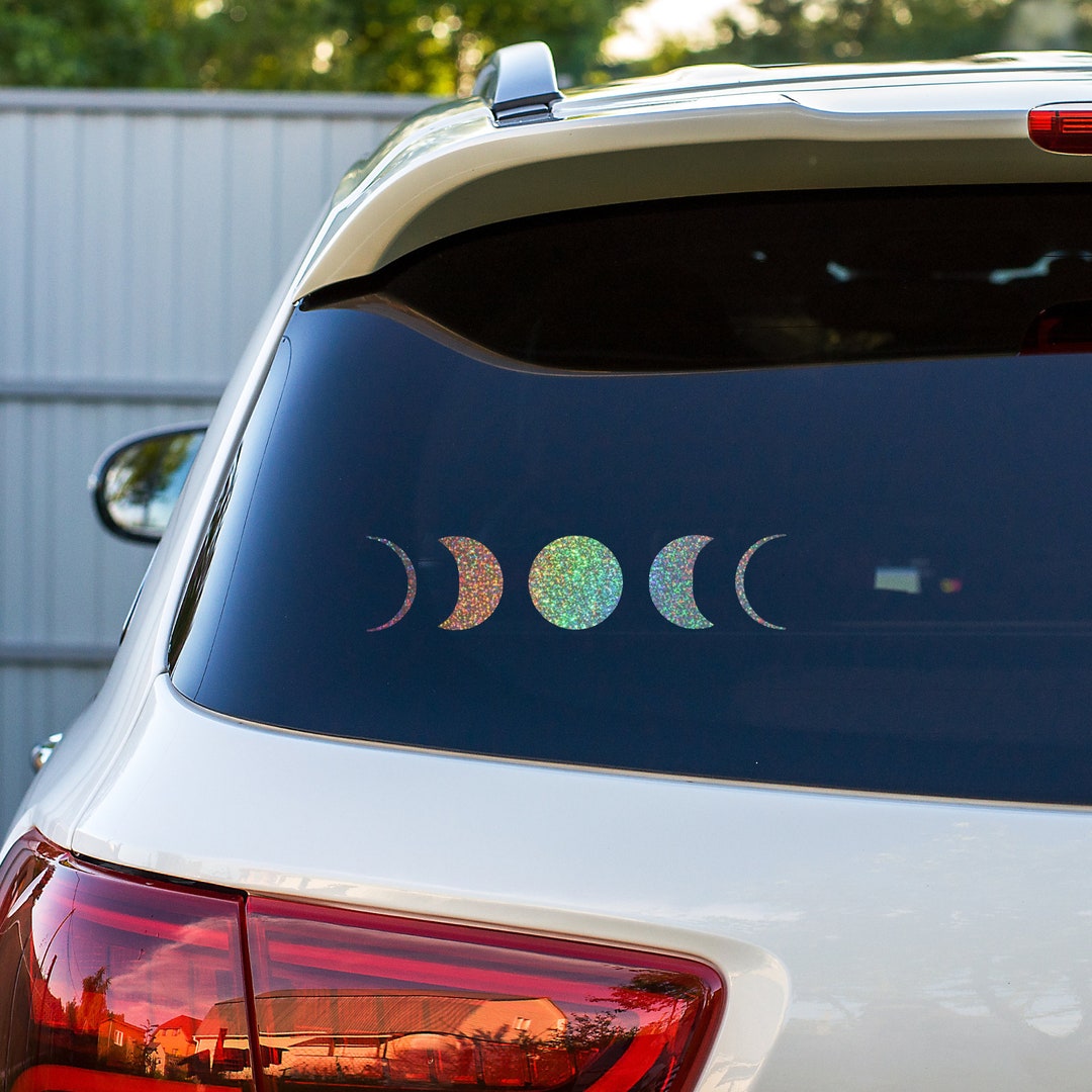 Customizable Moon Phases Decal - Choose Your Size and Vinyl Option - Etsy