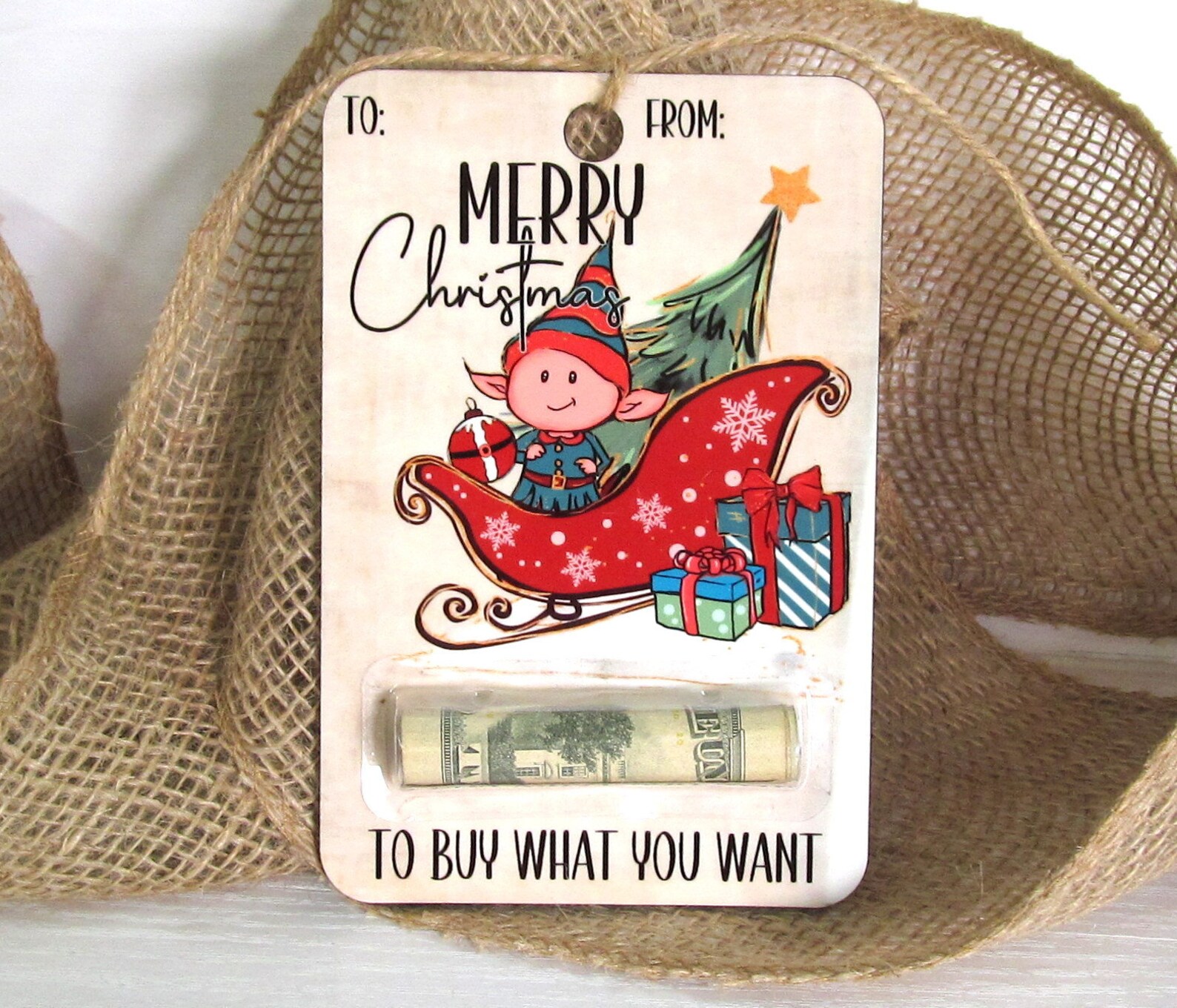 Christmas Money Holders Money Stocking Stuffers Favorite - Etsy