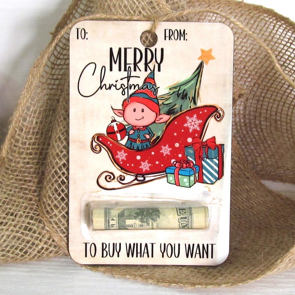 Christmas Money Holder - Etsy