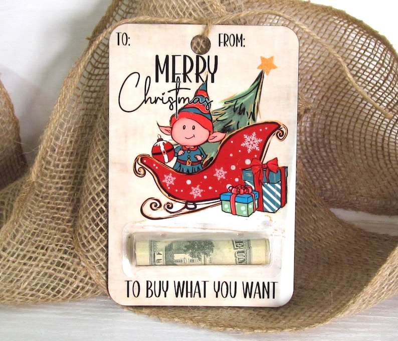 Christmas Money Holders Money Stocking Stuffers Favorite - Etsy