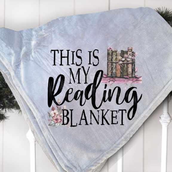 With Arms Personalzed Book Readng Blanket Custom Name Blanket For ...