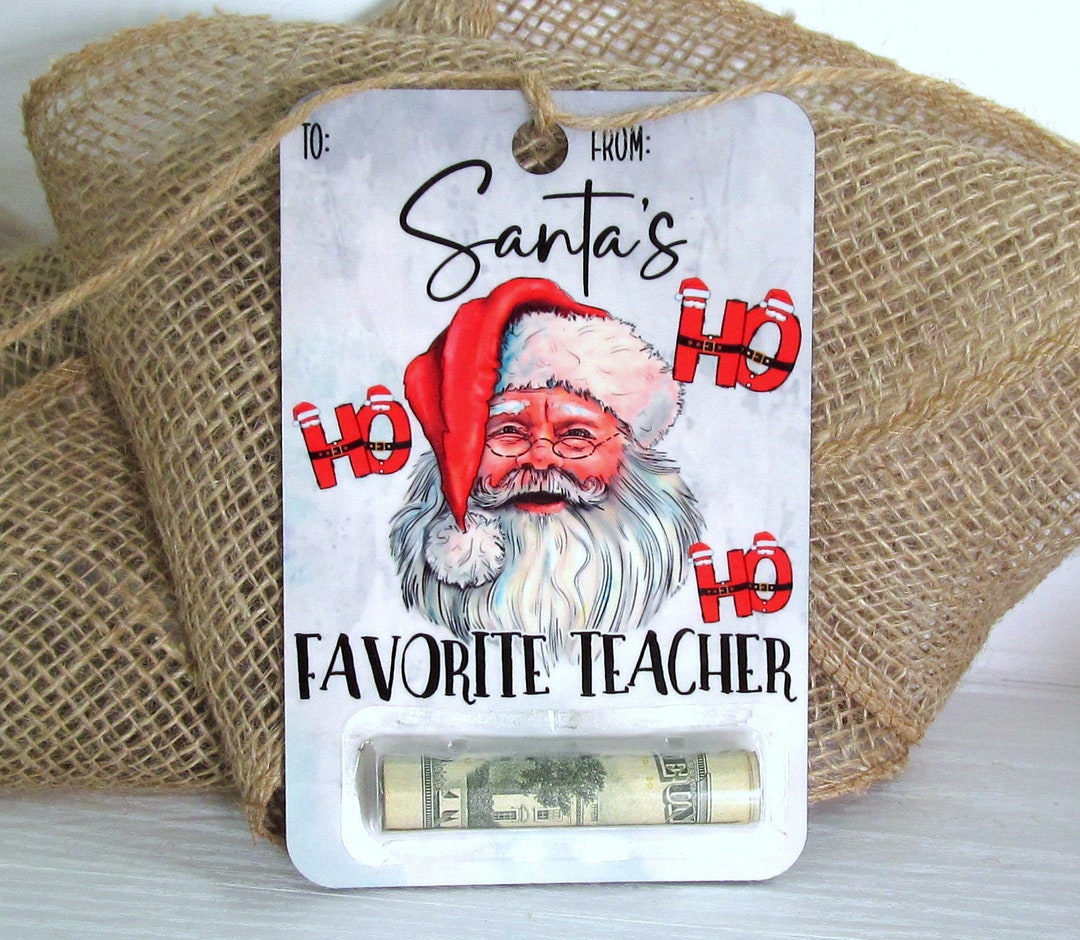 Teacher Gift Money Holders, Teacher Money Card, Teacher Appreciation ...