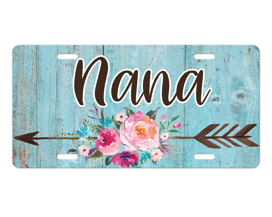 Personalized Grandma License Plate: Custom Car Tag - Etsy