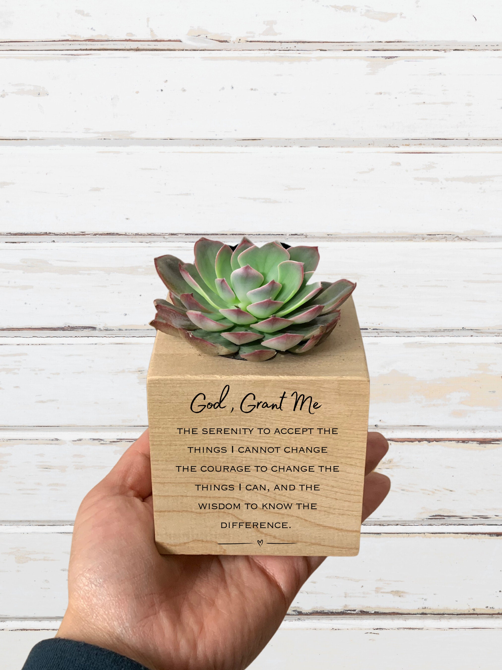 Serenity Prayer, Serenity Prayer Gift for Him, Sobriety Gift, Aa ...