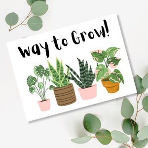 New Job Gift Congrats Gift Way to Grow Job Promotion Gift - Etsy