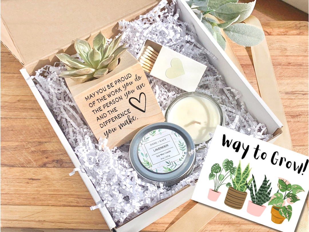 New Job Gift Congrats Gift Way to Grow Job Promotion Gift - Etsy