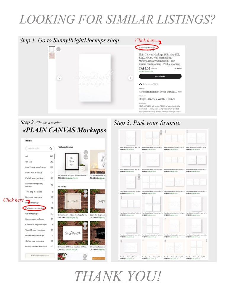 Plain Canvas Mockup 3X4 Ratio 6X8 9X12 12X16 In 45X60 Cm - Etsy