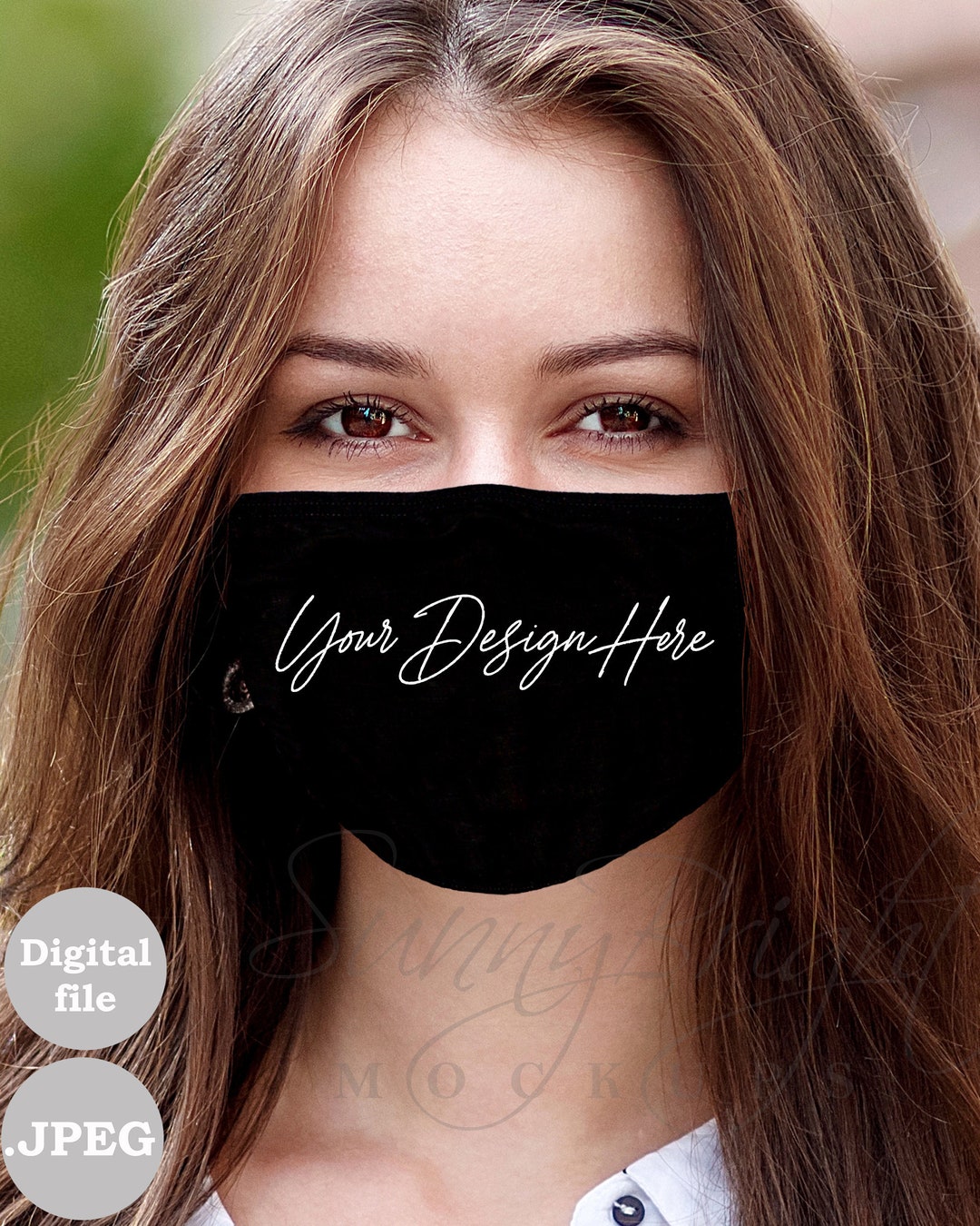 Face Mask Mockup, Mask Mock Up, Face Cover Mockup, Reusable Mask Mockup ...