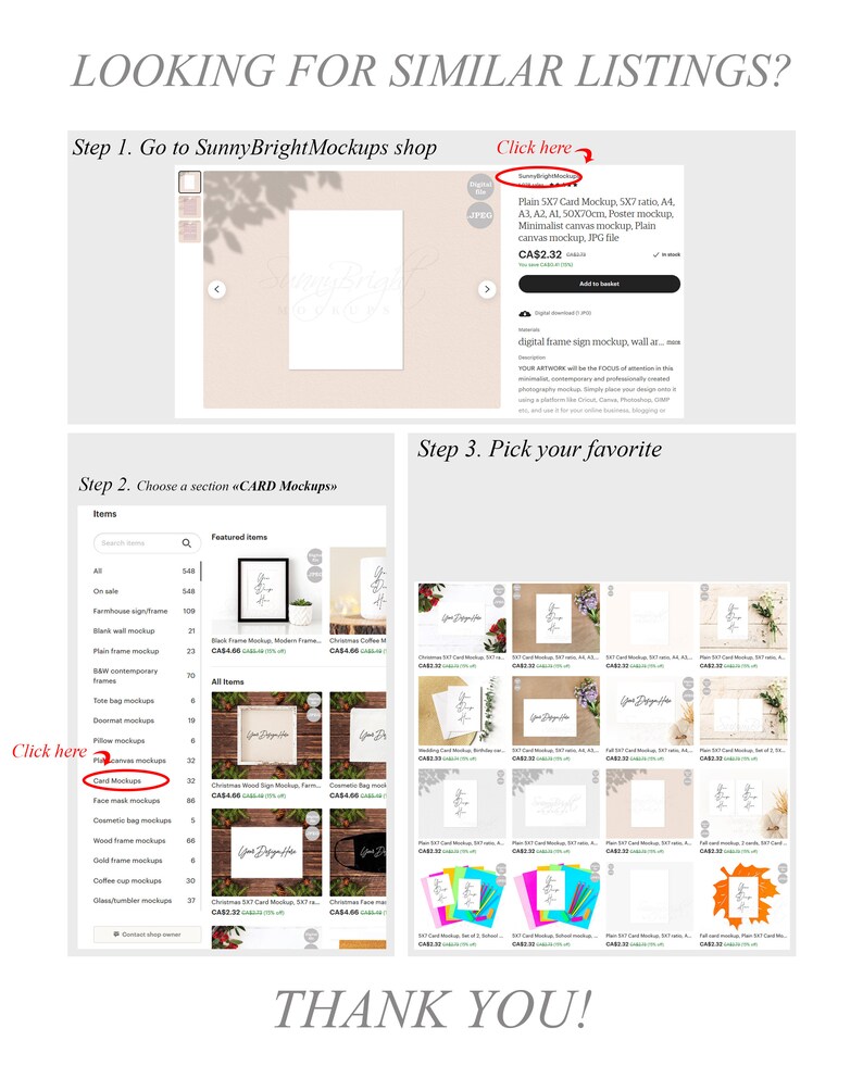 Plain 5X7 Card Mockup 5X7 Ratio A4 A3 A2 A1 50x70cm - Etsy