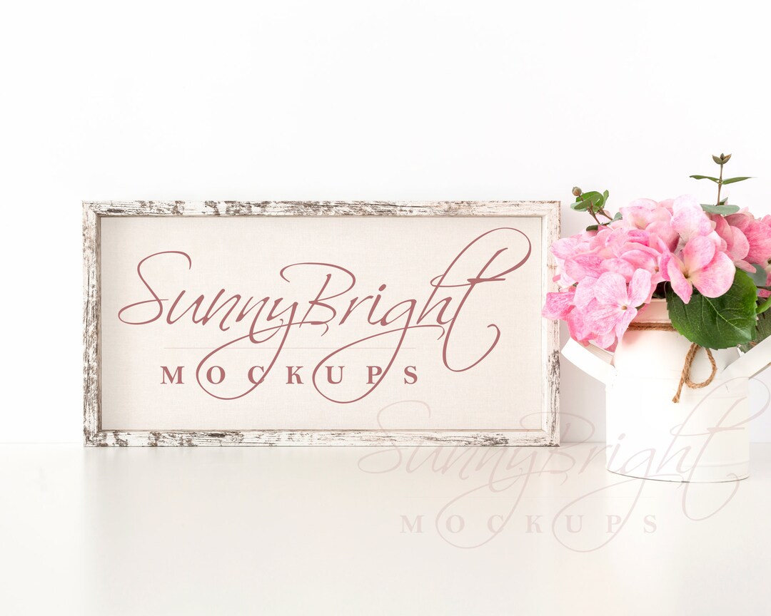 Farmhouse Wood Sign Mockup, 12x24, JPG (digital Download) - Etsy