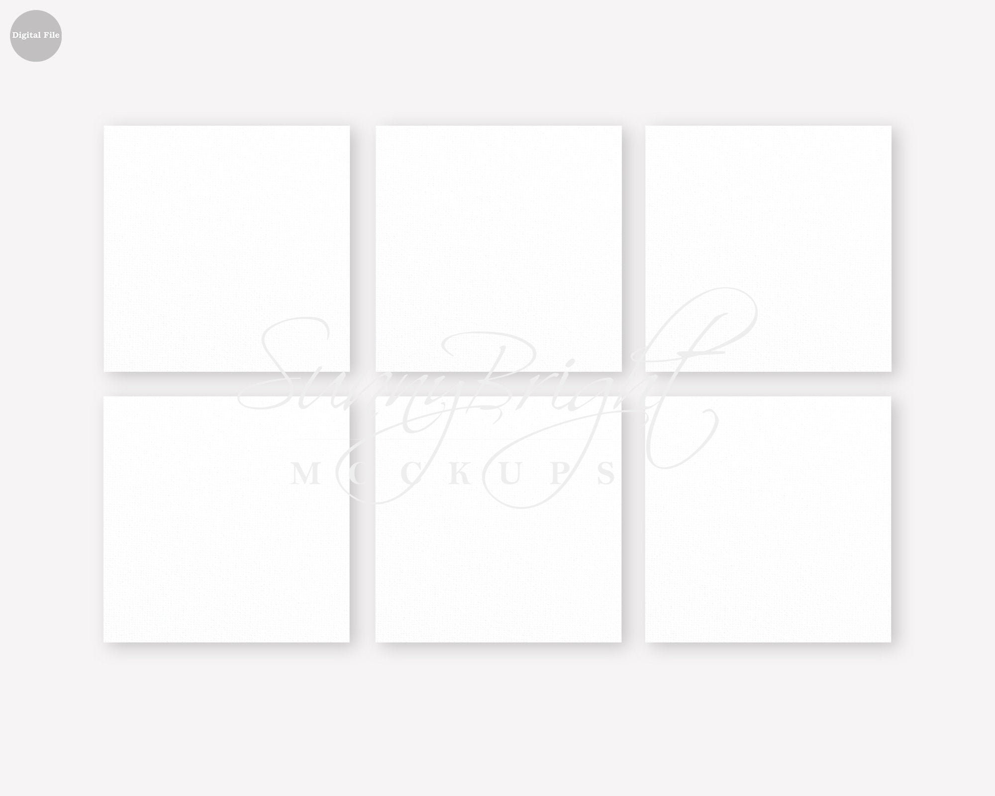 Minimalist Artwork Display Print Mockup Modern Mockup Square Canvas ...