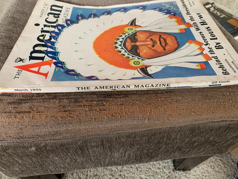 Vintage the American Magazine - Etsy