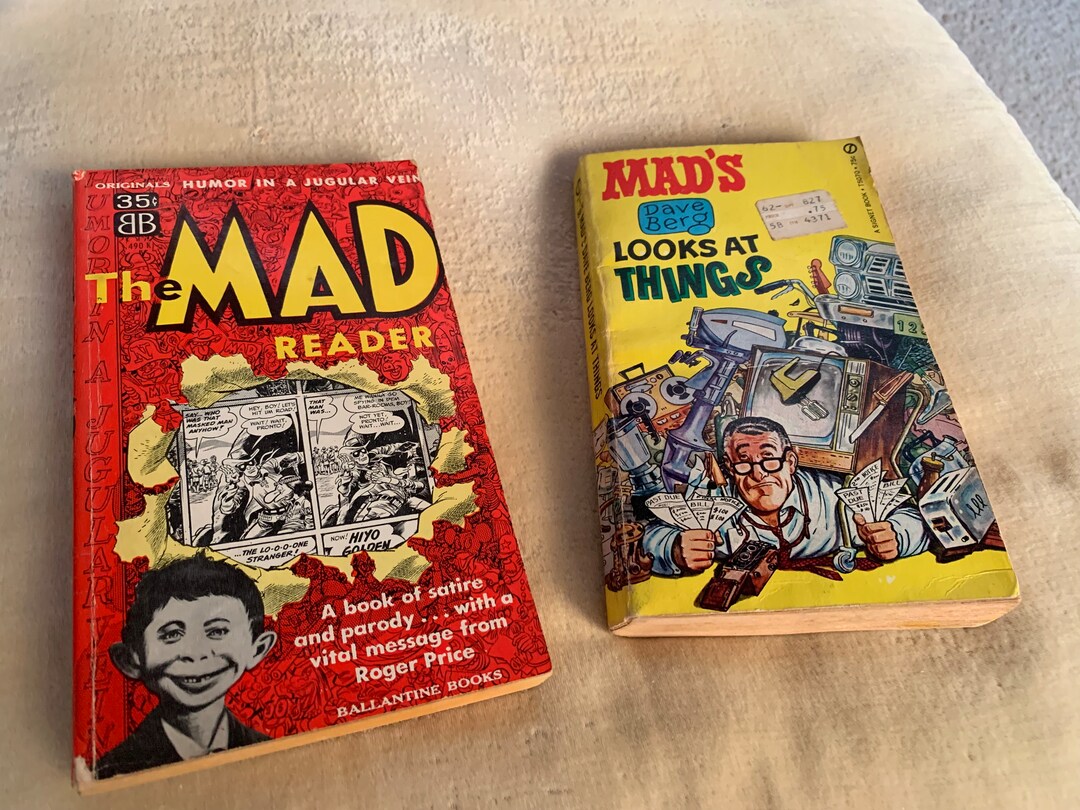 Vintage MAD Books - Etsy