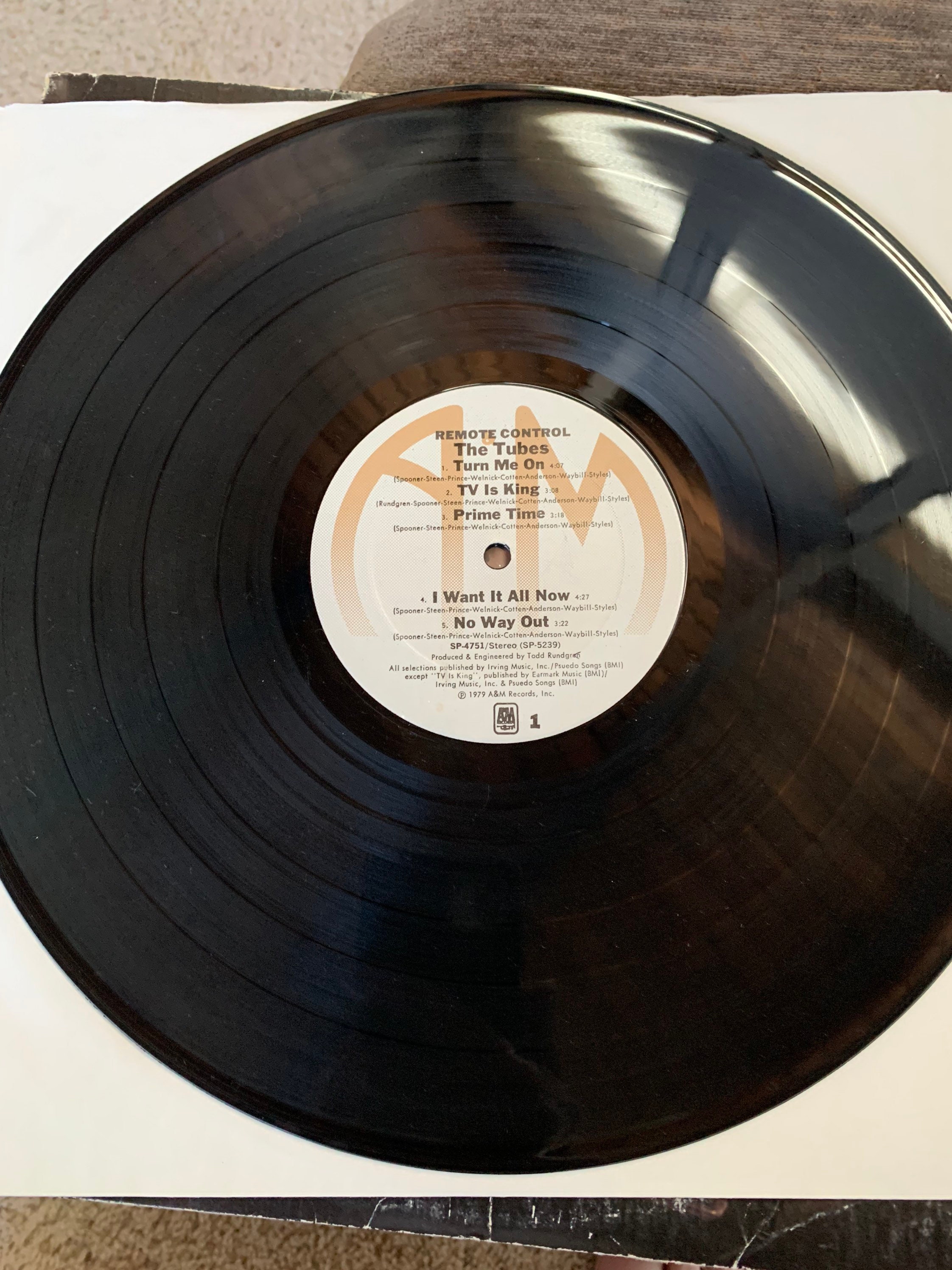 The Tubes Remote Control Vinyl LP - Etsy