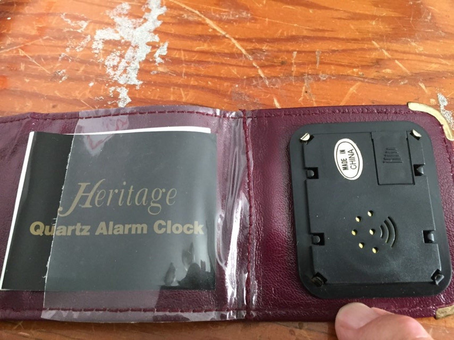 Compact Travel Alarm Clock - Etsy