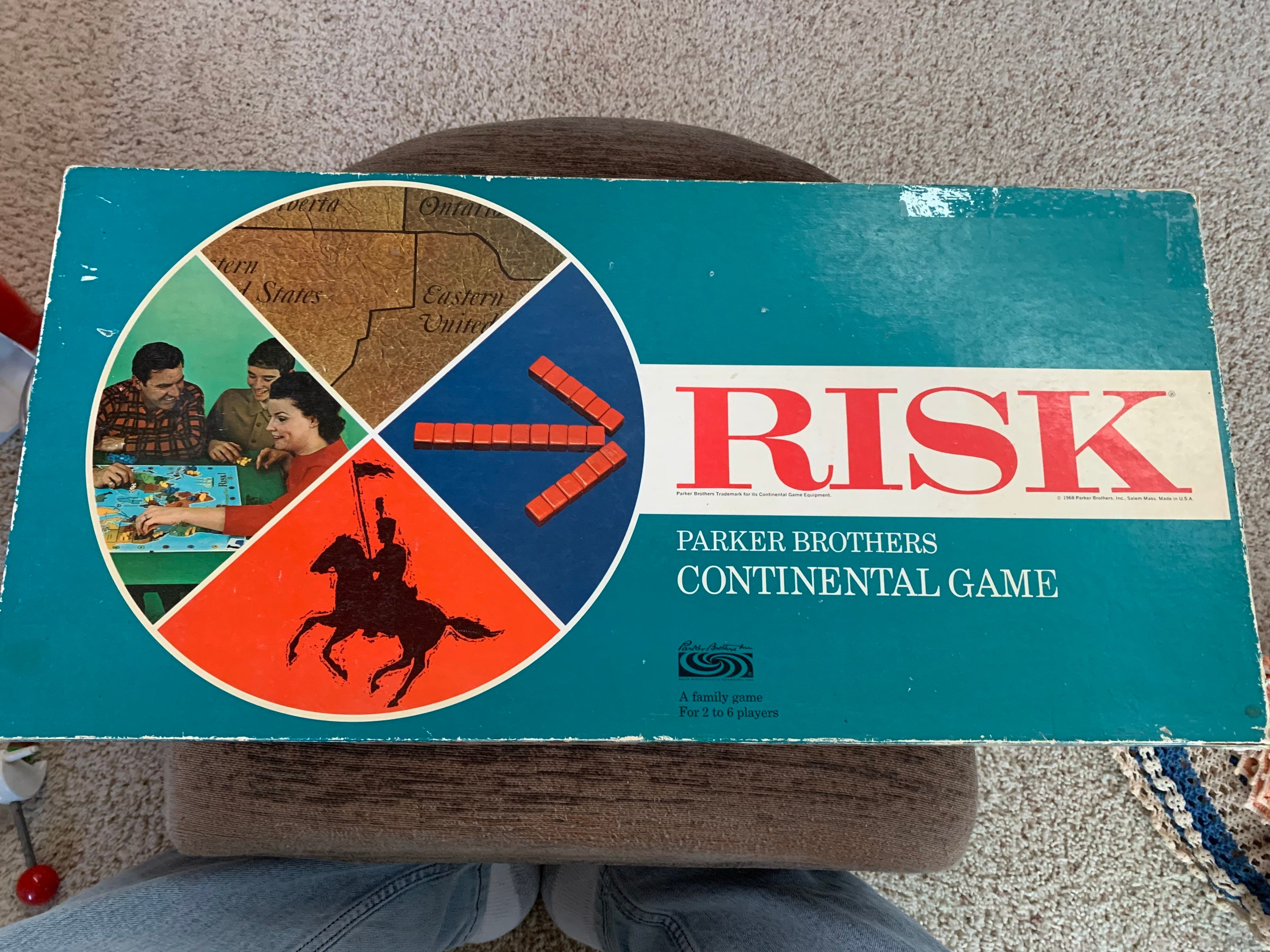 Vintage Risk Board Game - Etsy