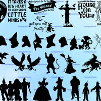 Wizard of Oz Svg - Etsy