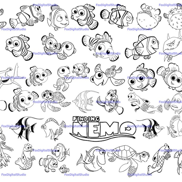 Finding Nemo - Etsy