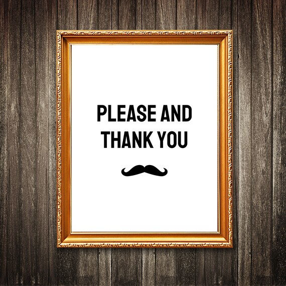 Please And Thank You Ron Swanson