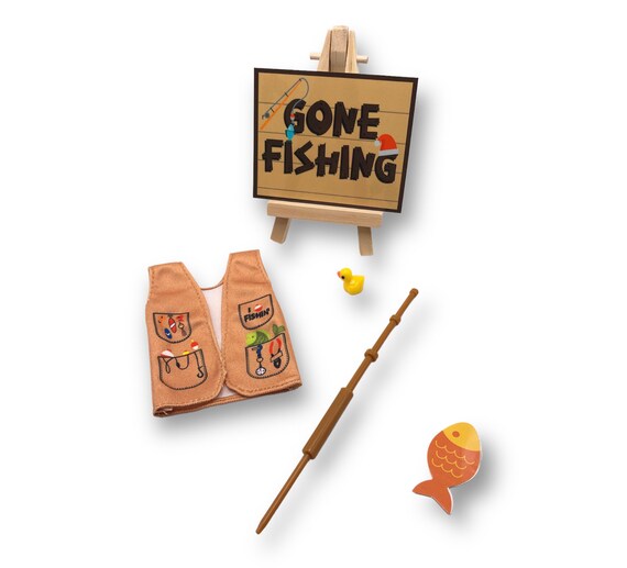 Elf Fishing Prop Elf Props Elf Kit Elf Accessories - Etsy