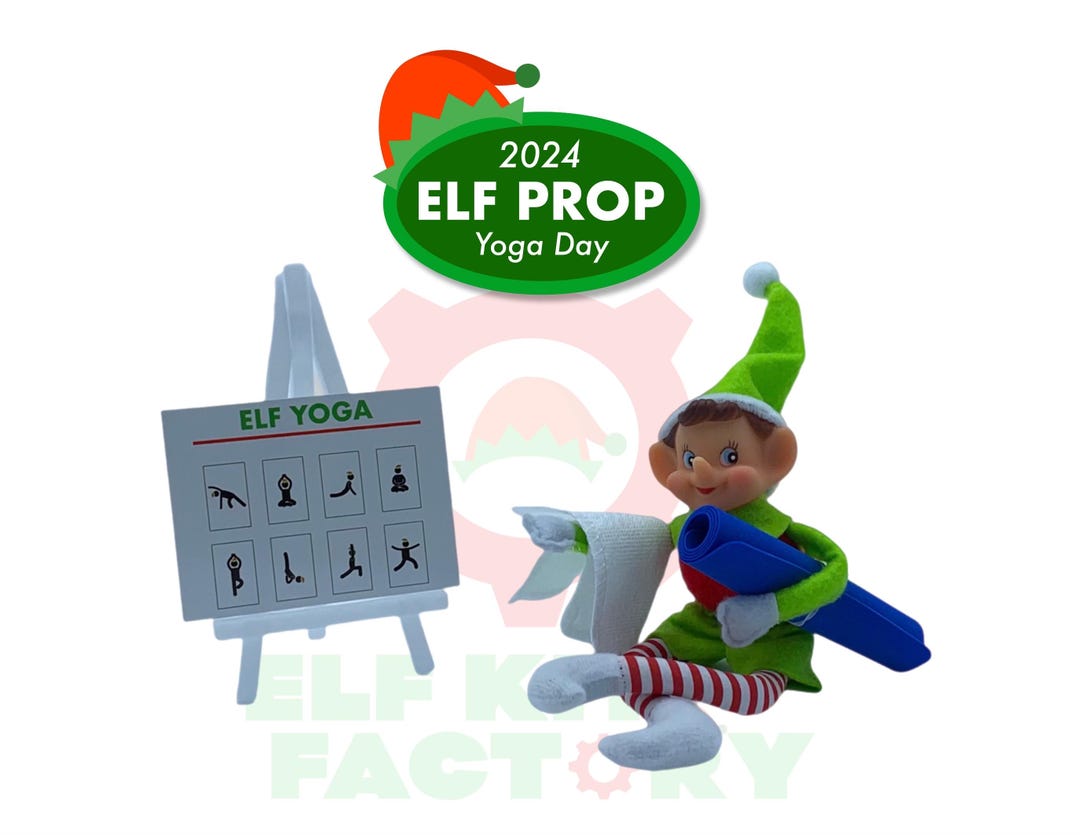 Elf Yoga Day Prop, Elf Kit, Elf Kit 2024, Elf Activity Kit - Etsy