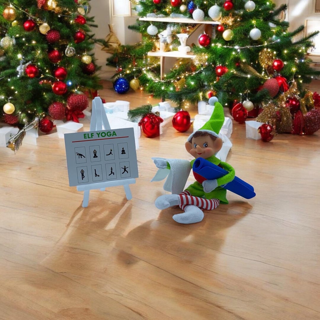 Elf Kit Single Prop - Yoga Day Elf Prop - Elf Kit 2024 - Elf Antics ...