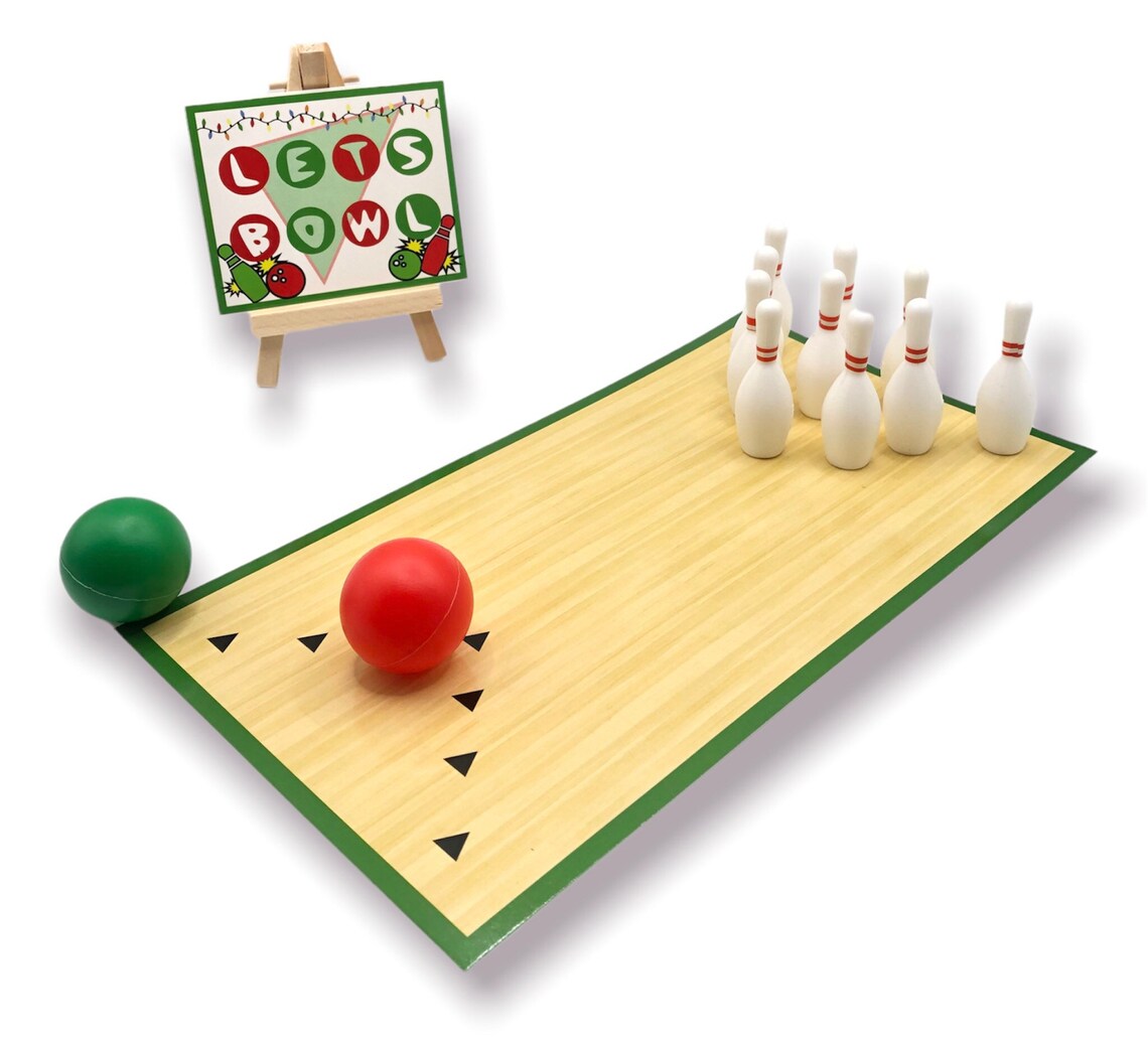 Elf Bowling Prop Elf Bowling Alley Elf Props Elf Kit - Etsy