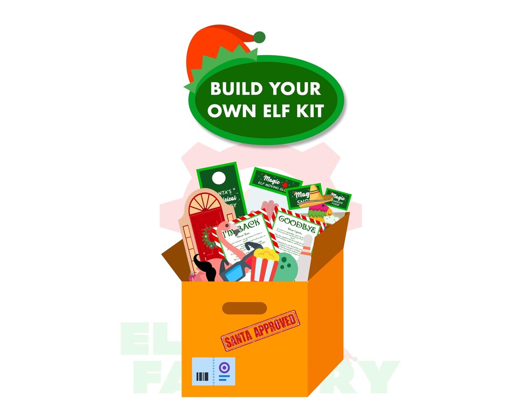 Build Your Own Elf Kit, Personalize Your Own Elf Kit, Customize Your ...