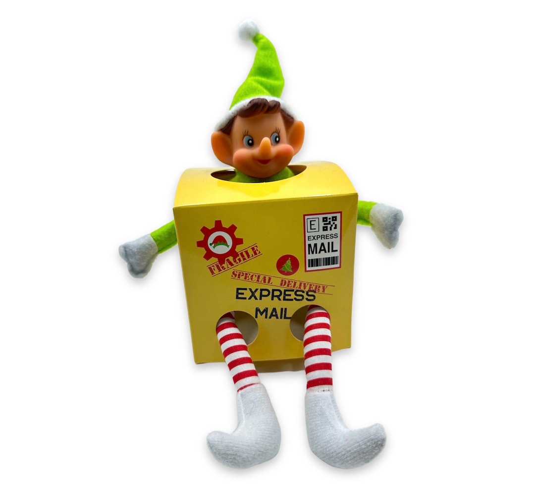 Elf Special Delivery Express Mail Return I’m Back Box - Elf Return Box ...
