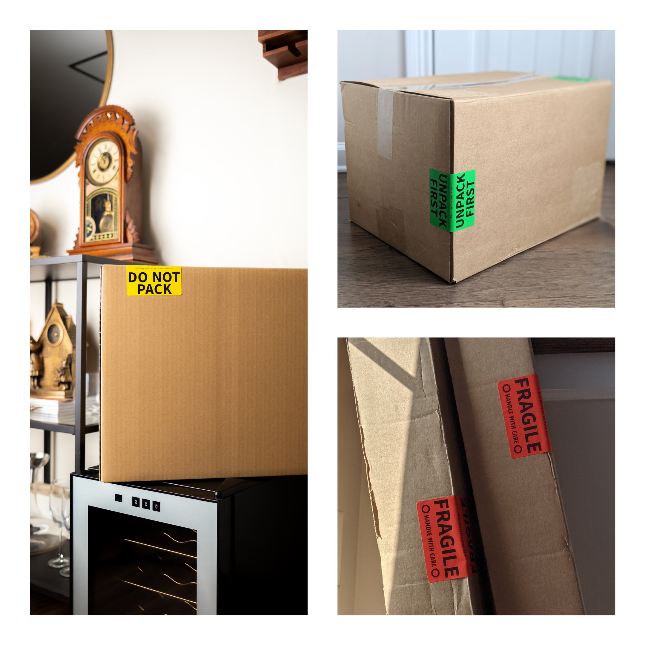 Boxes For Packaging Moving 600-Piece Moving Box Labels - 20 Color-Coded ...