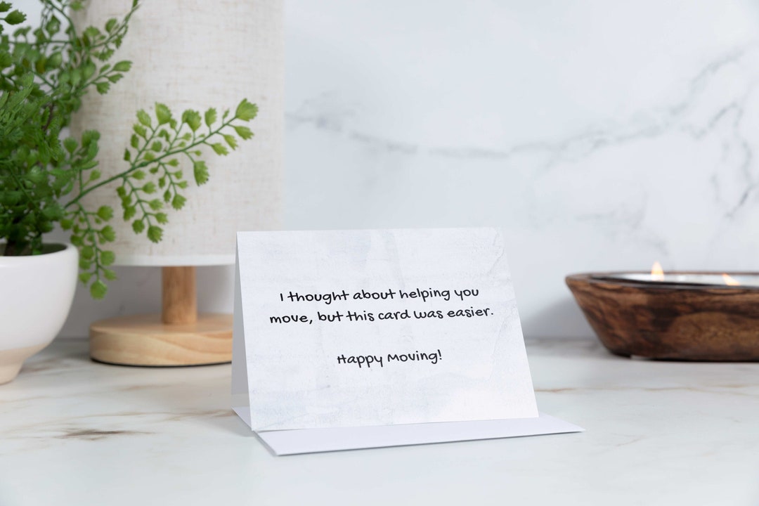 FUNNY MOVING Card | Moving Humor Greeting Cards | Moving Greeting Cards ...