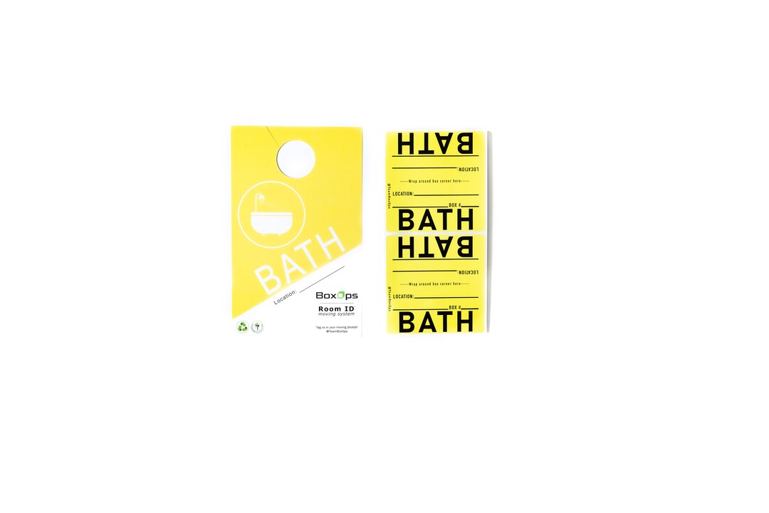 ROOM ID™ Moving System | Color Coded Room Labels and Room Signs ...