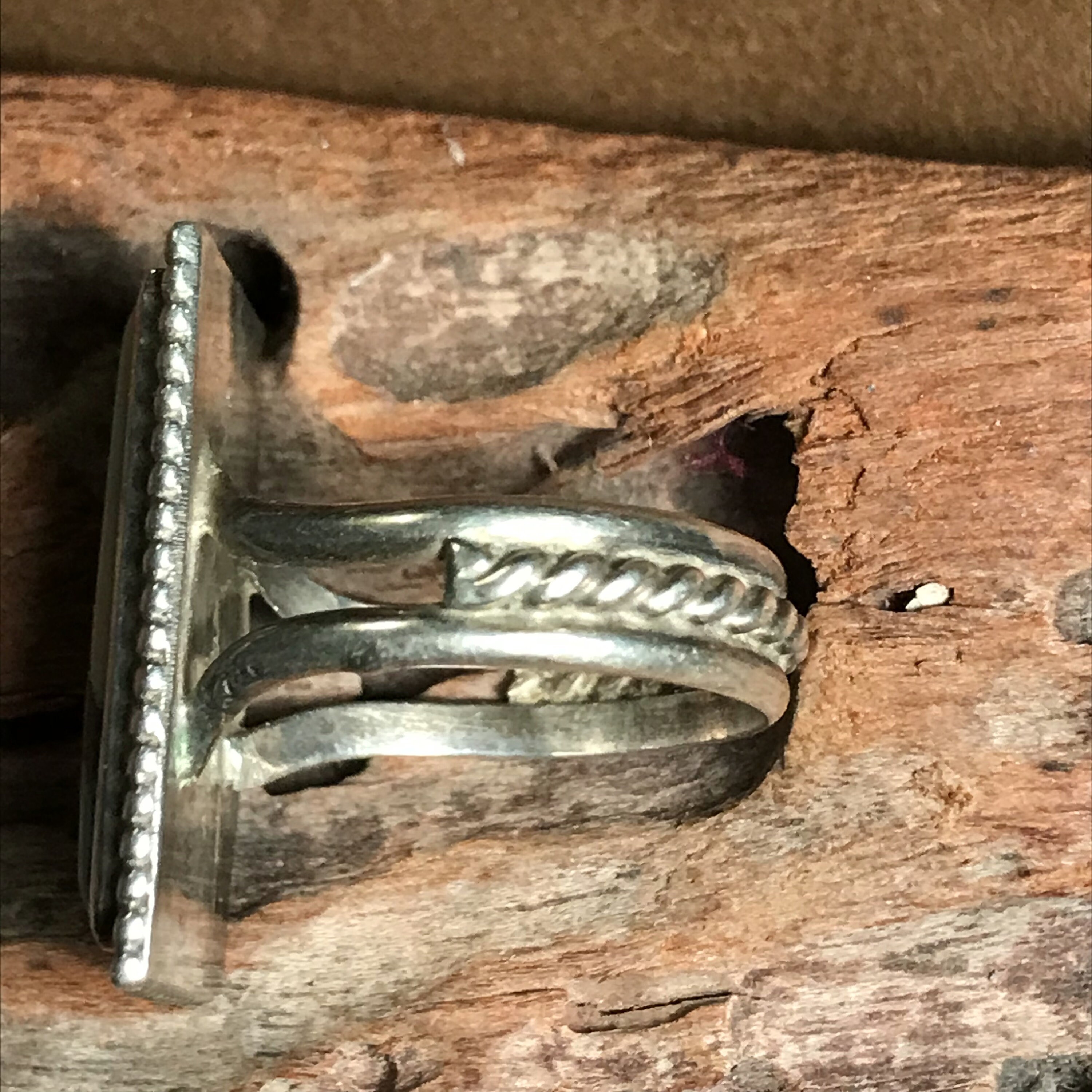 Zuni Sterling Stone Inlay Ring Signed Vicki Westika - Etsy