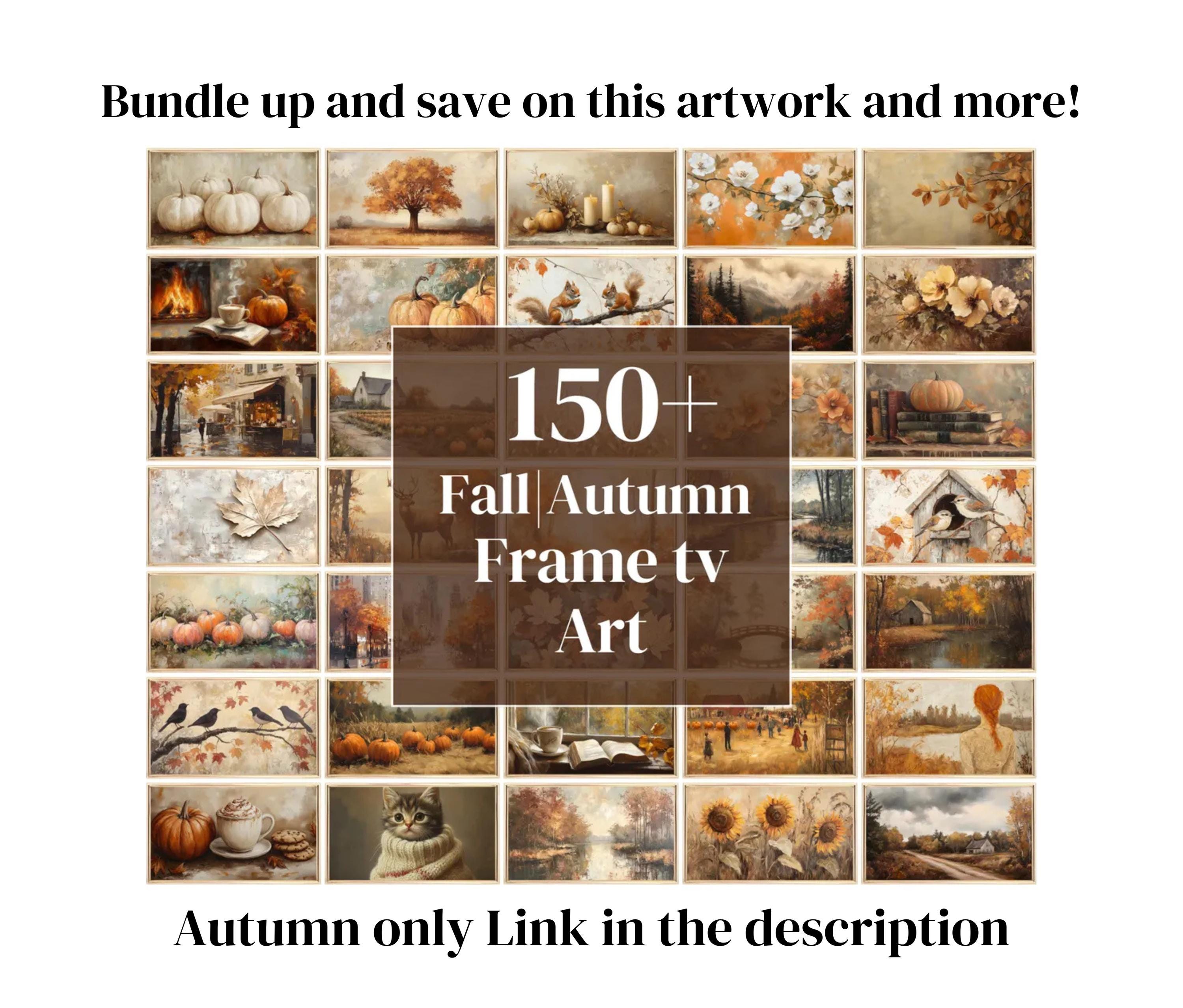 Frame TV Textured Autumn Leaf Art | Digital Art for Samsung Frame Tvs ...