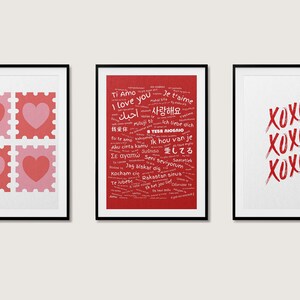 Valentines Day Decor Printables | Set of 22 Valentine Prints | Gallery ...