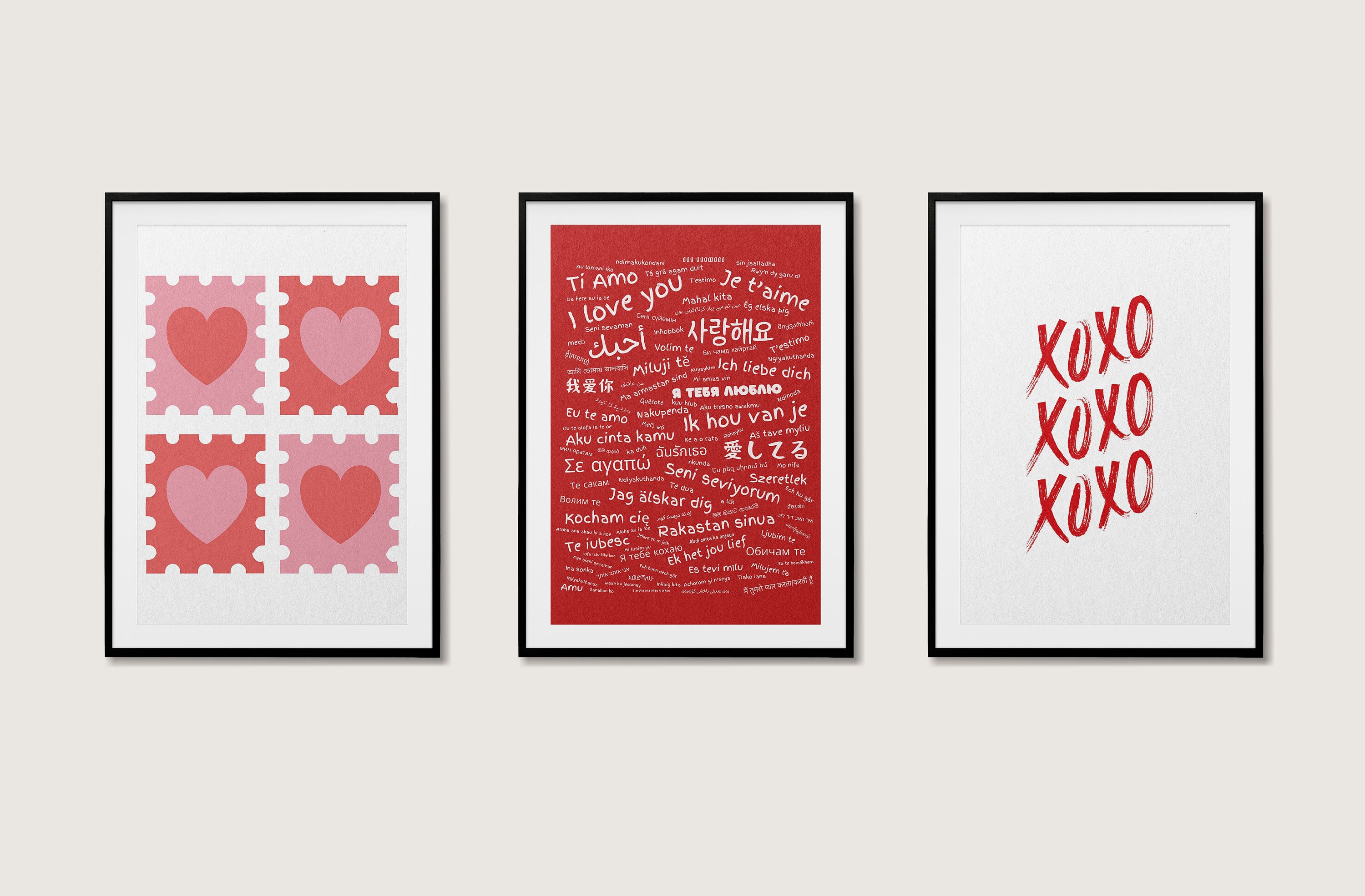 Valentines Day Decor Printables | Set of 22 Valentine Prints | Gallery ...