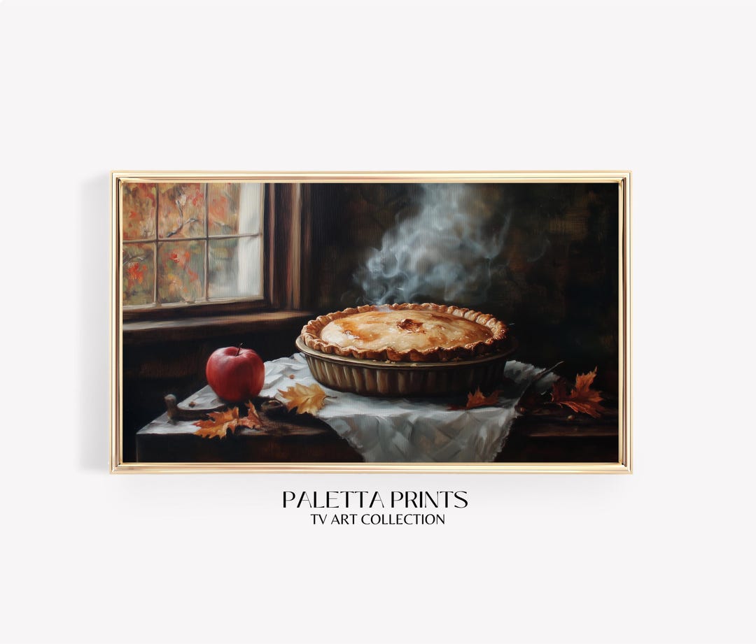 Frame TV Apple Pie & Cozy Fall Still Life | Digital Art for Samsung ...