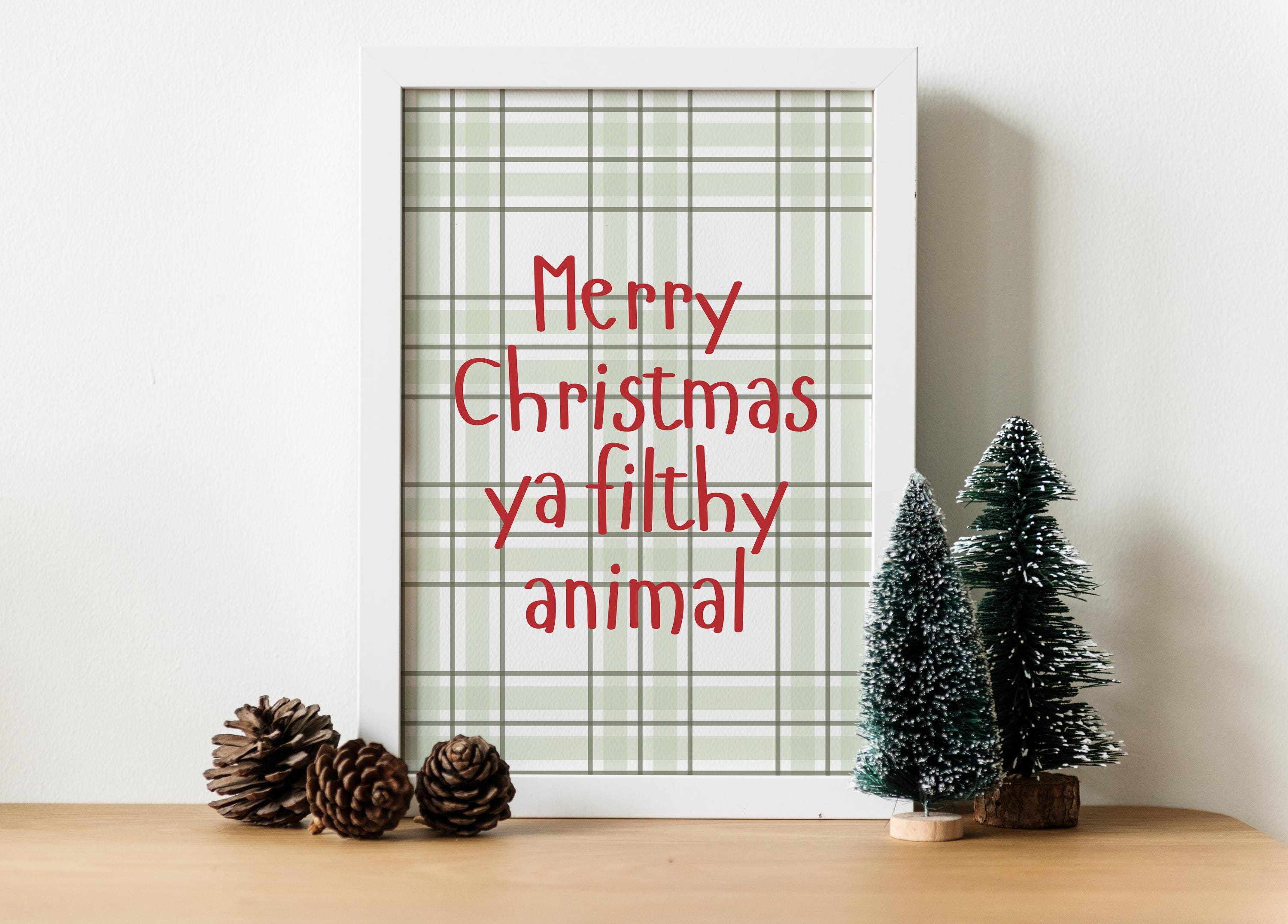Christmas Watercolor Wall Art Bundle Set of 12 Traditional Christmas ...