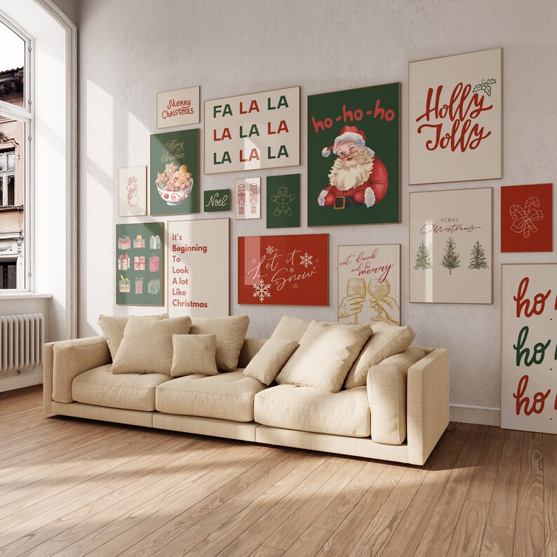 Classic Christmas Prints 42 Prints Christmas Bundle Wall Art - Etsy